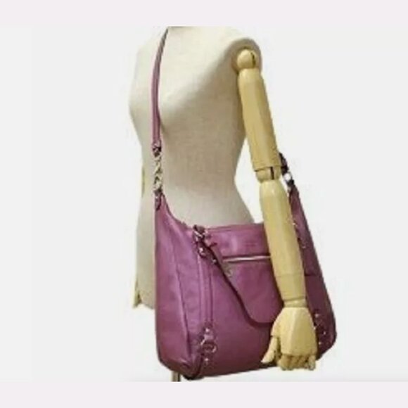 Coach | Bags | Coach Alexandra Convertible Pebbled Leather Tote ...